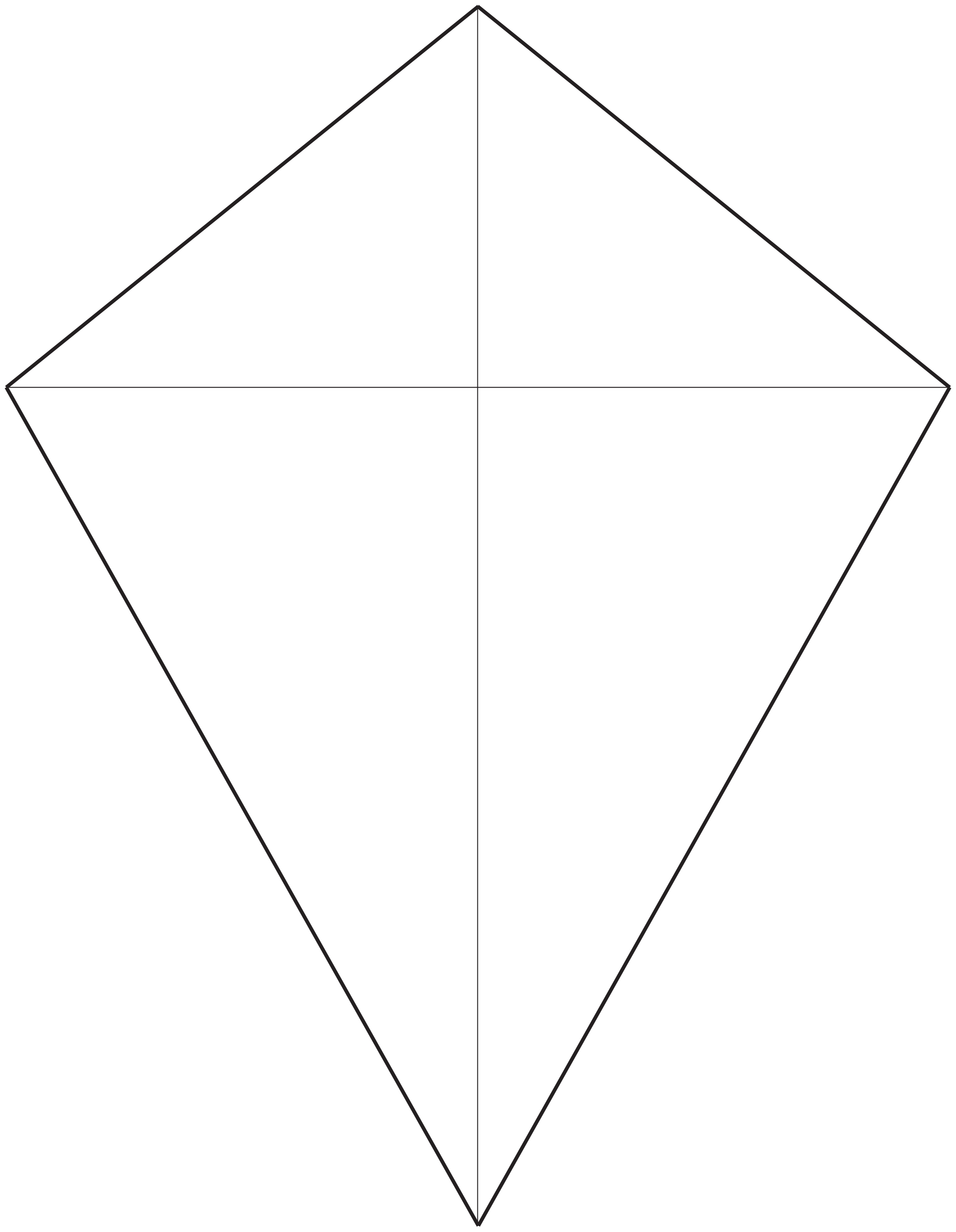 Kite Outline Joy Studio Design Gallery Best Design