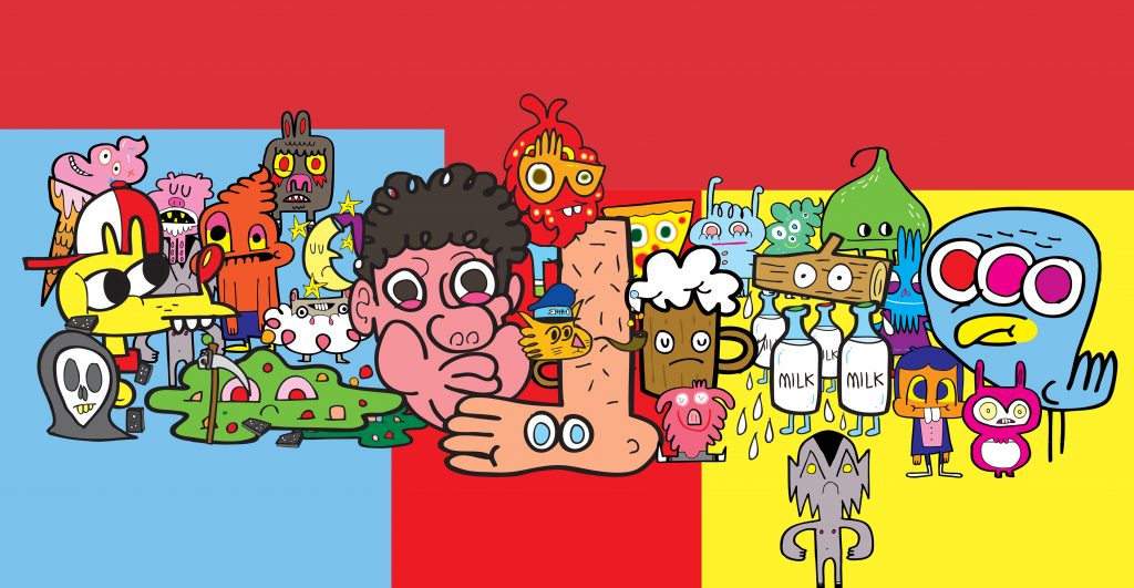 Introducing Jon Burgerman – LOCWS International